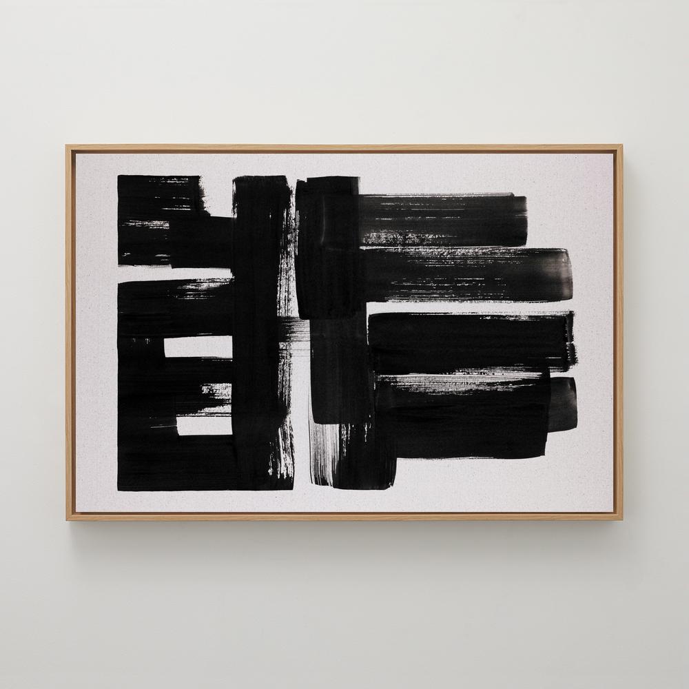 Black Ink Structure – artsake.com